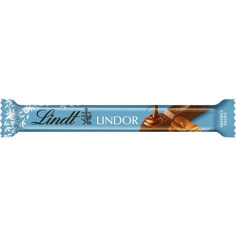 Køb Lindt Stick Salt Caramel 38g hos Coopers Candy – Slik online